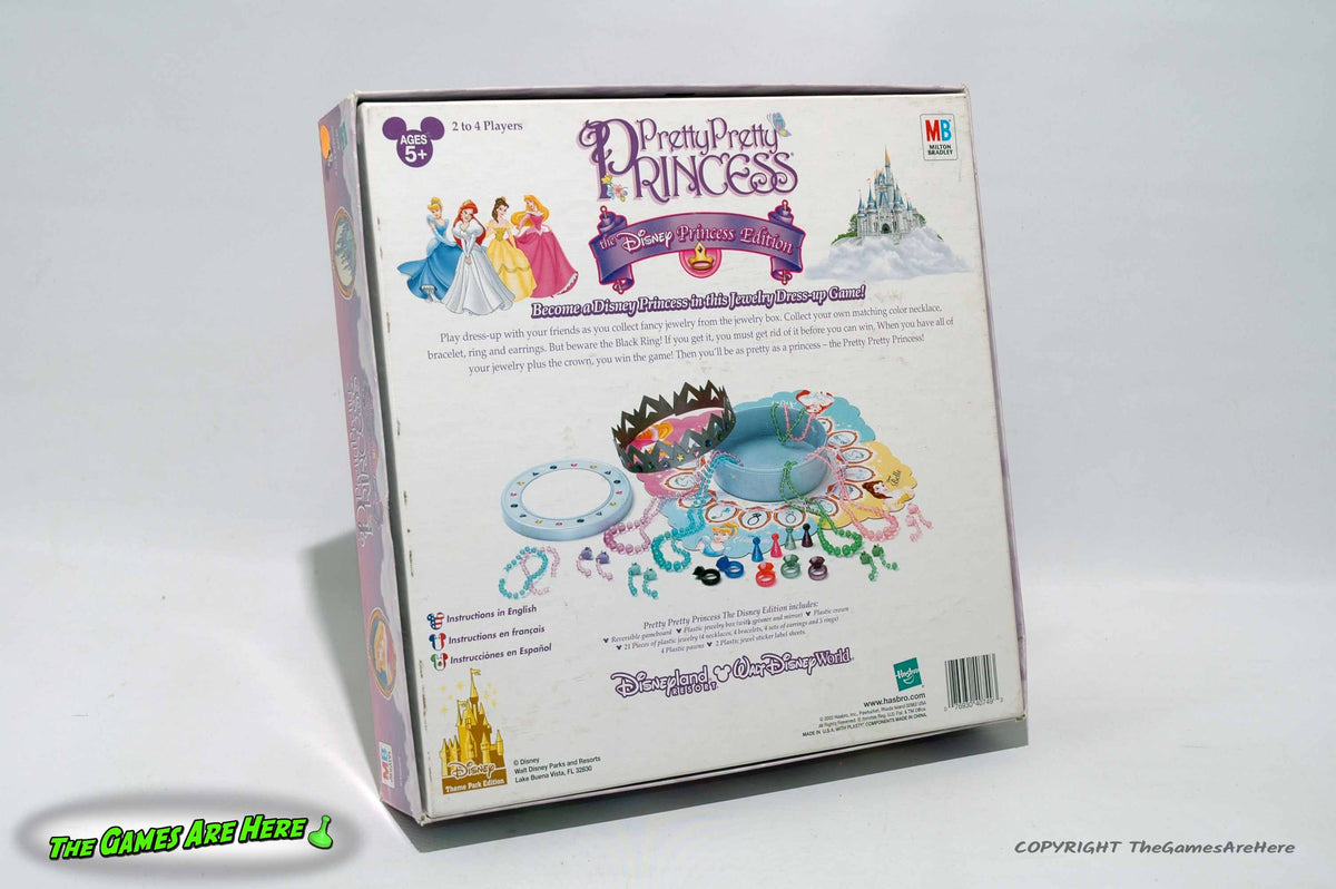 Pretty Pretty Princess Disney Princess Edition - Milton Bradley 2002 ...