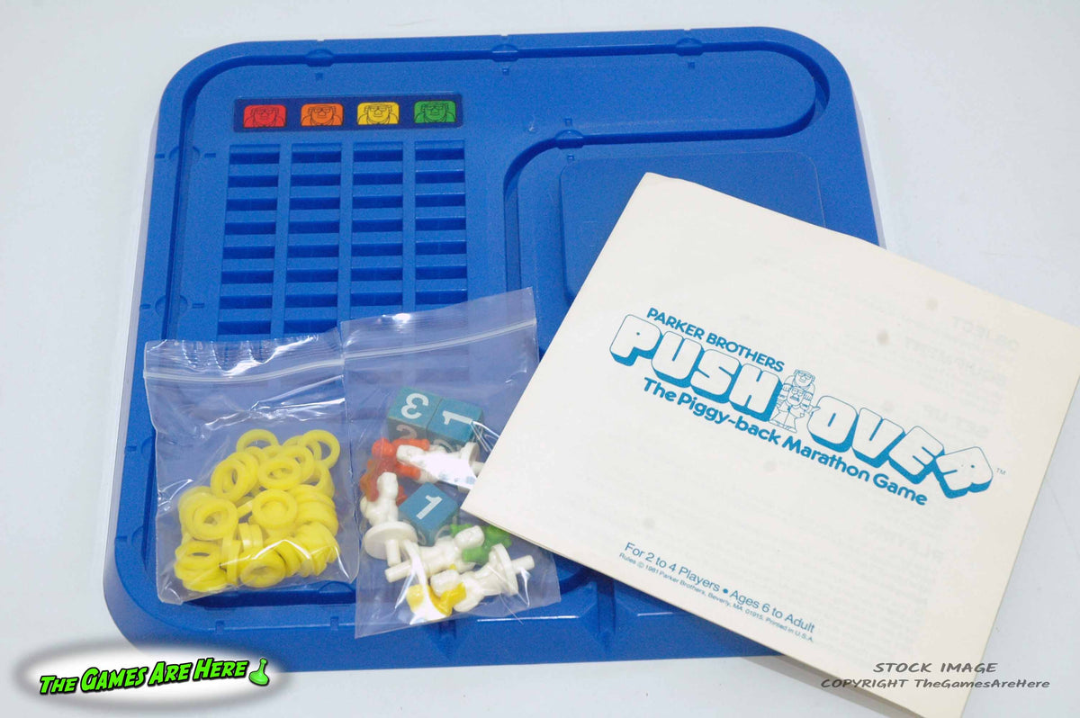 Push Over Game - Parker Brothers 1981 – The Games Are Here