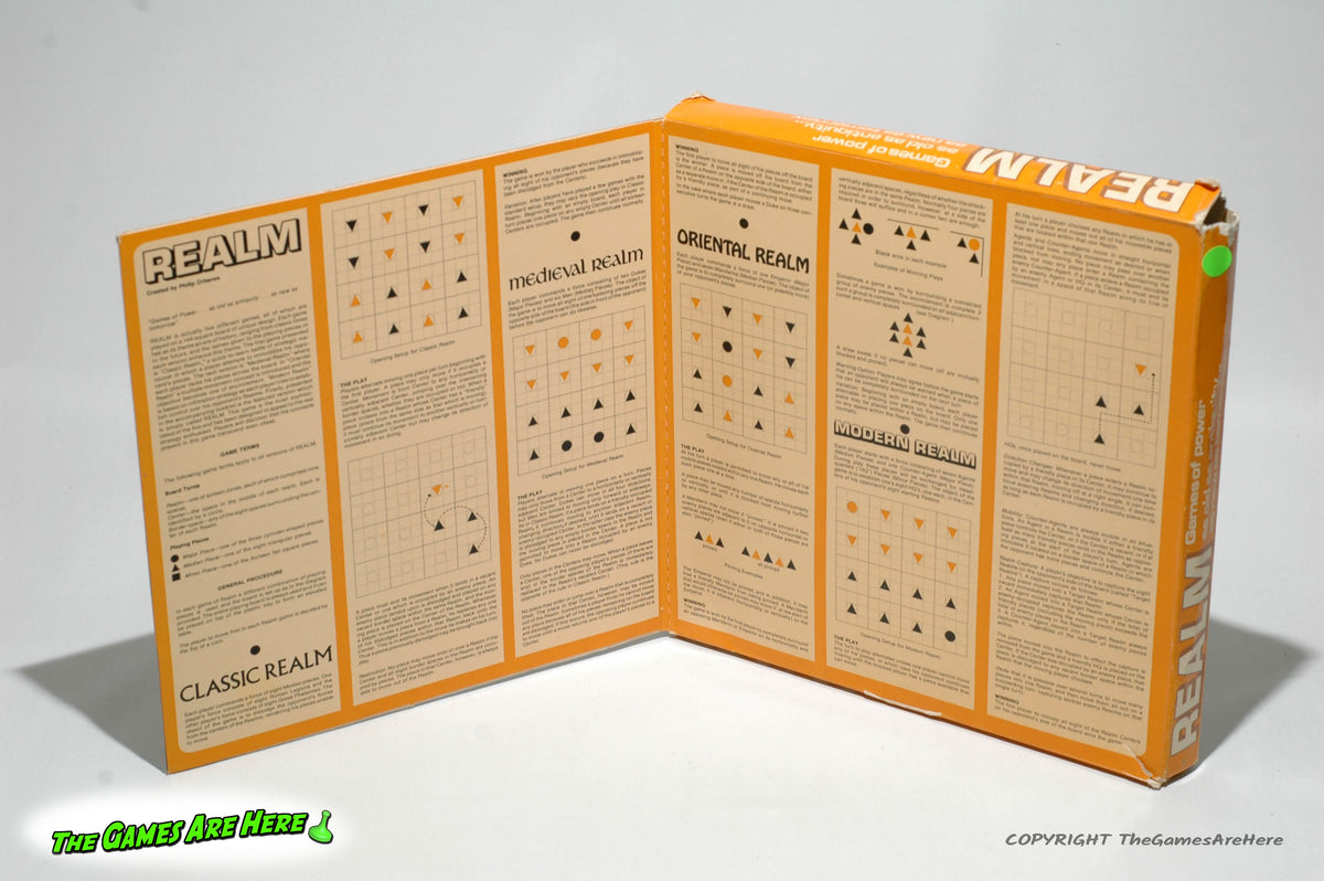 Realm Strategy Game - Gamut of Games 1973 – The Games Are Here