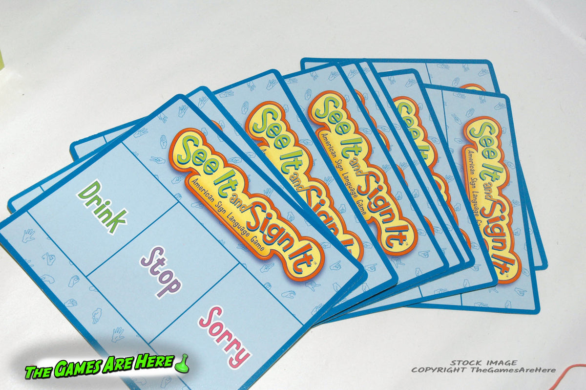 See It and Sign It American Sign Language Game - Bill & Bud Inc. 2004 ...
