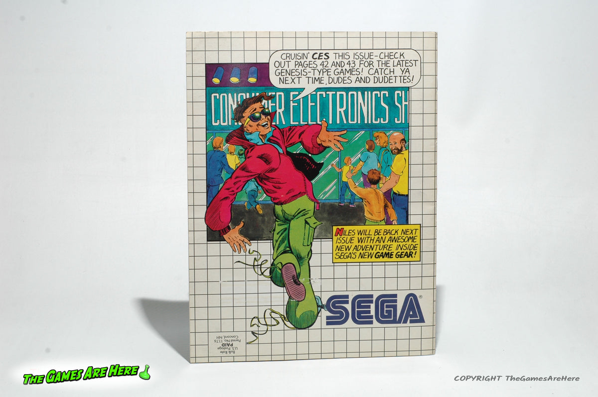 Sega Visions Magazine Summer 1991 - Sega – The Games Are Here