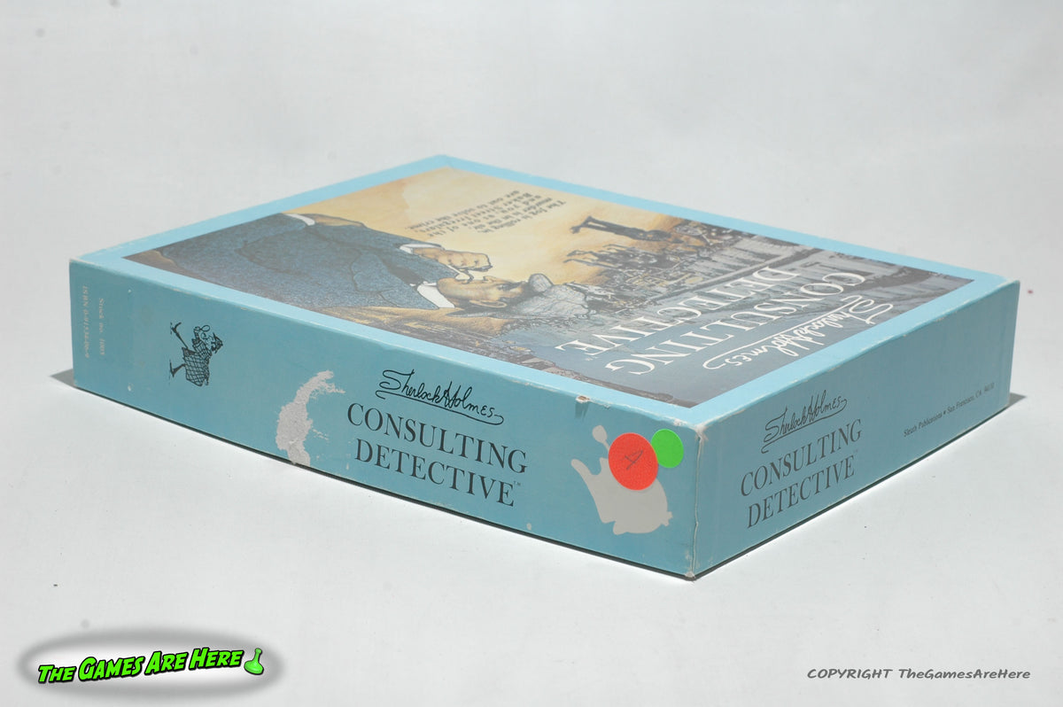 Sherlock Holmes Consulting Detective Game - Sleuth Publications 1982 ...