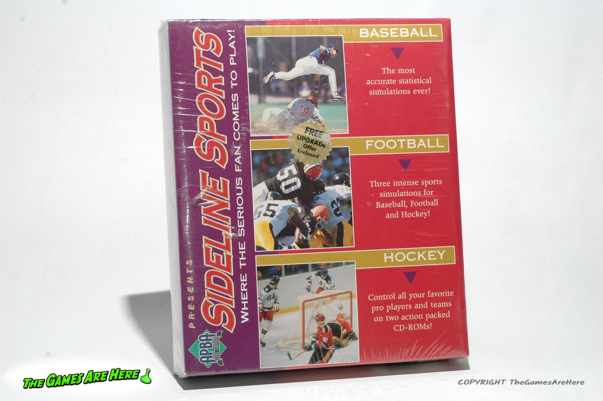 Sideline Sports - APBA for DOS & Windows 1995 Brand New – The Games Are ...