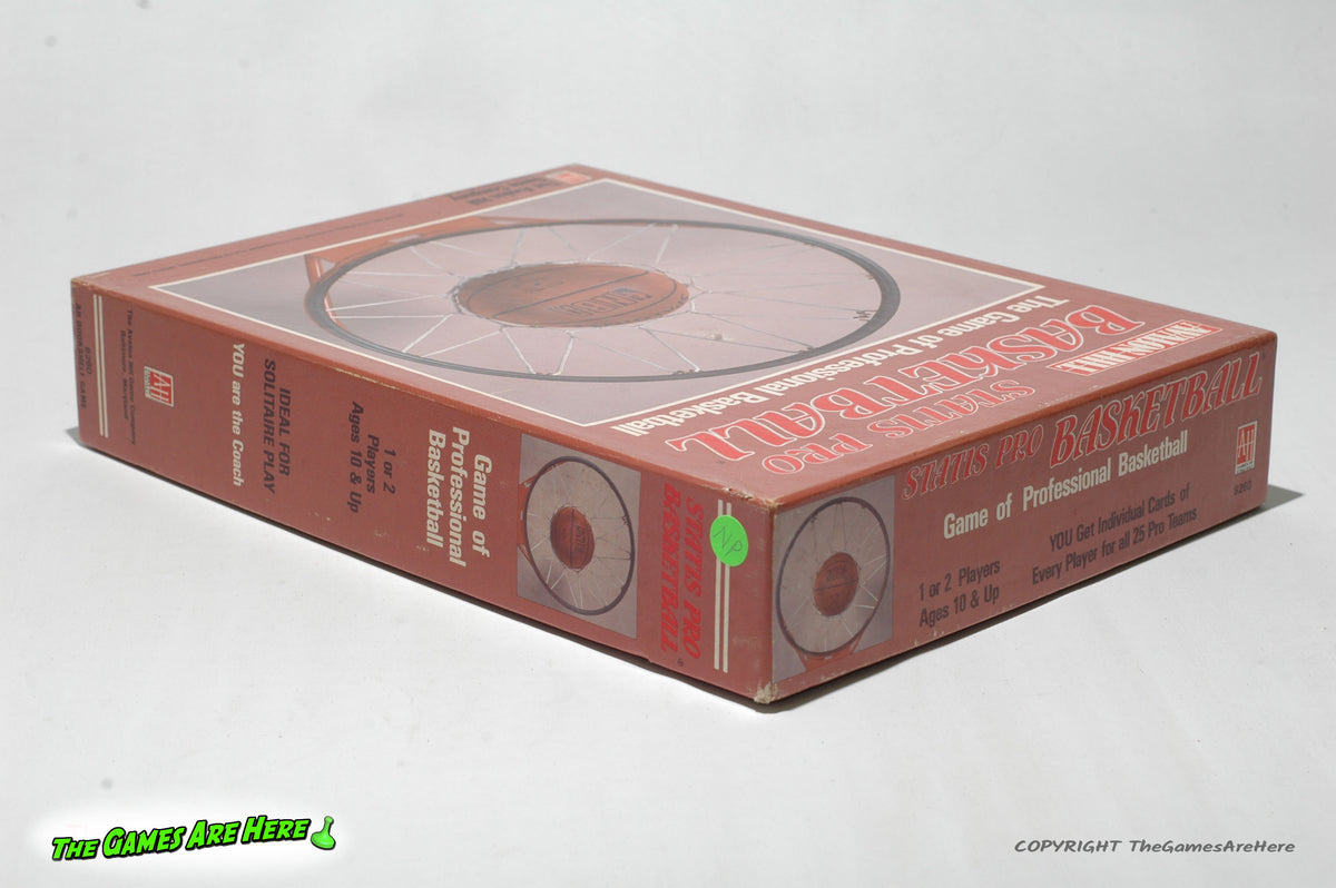 Statis Pro Basketball - Avalon Hill 1989 1990-91 Season Card w Unpunch ...