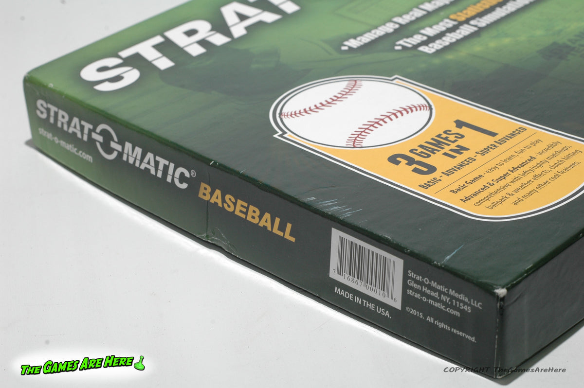Strat-O-Matic Baseball 2015 Season - Strat-O-Matic Inc. Mostly Unpunch ...