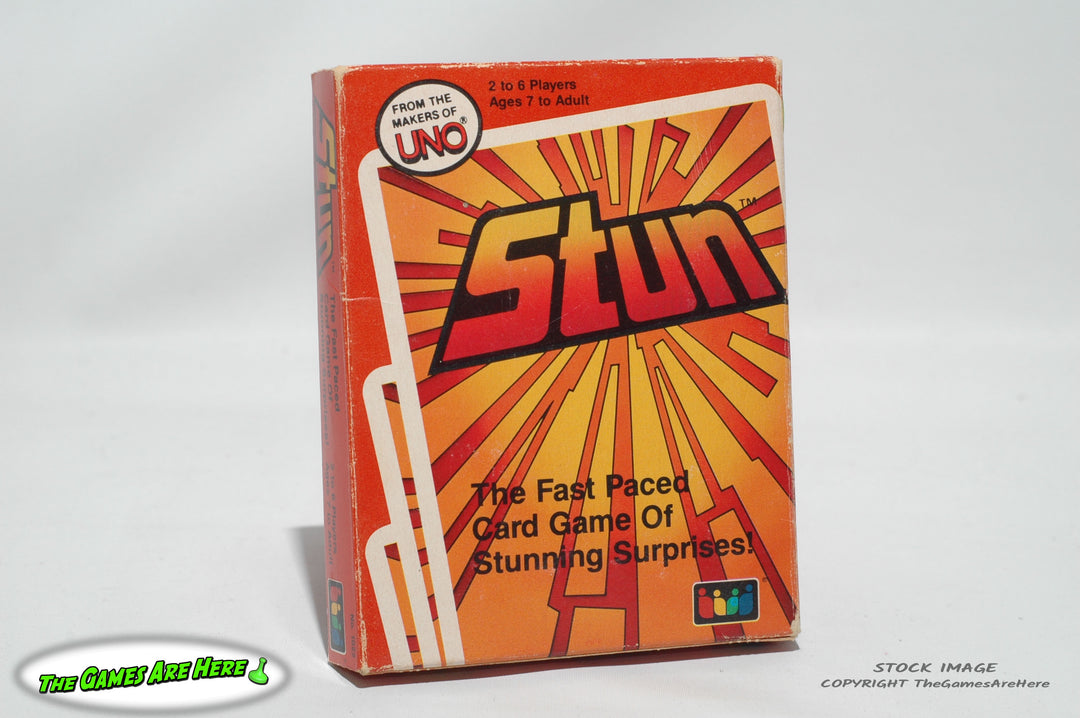Stun Card Game - International Games 1986 – The Games Are Here