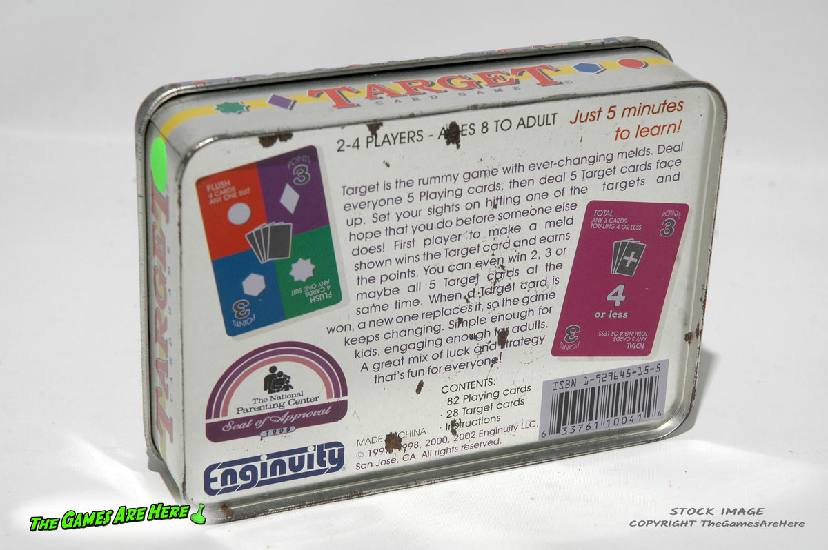 Target Card Game - Enginuity 2002 – The Games Are Here