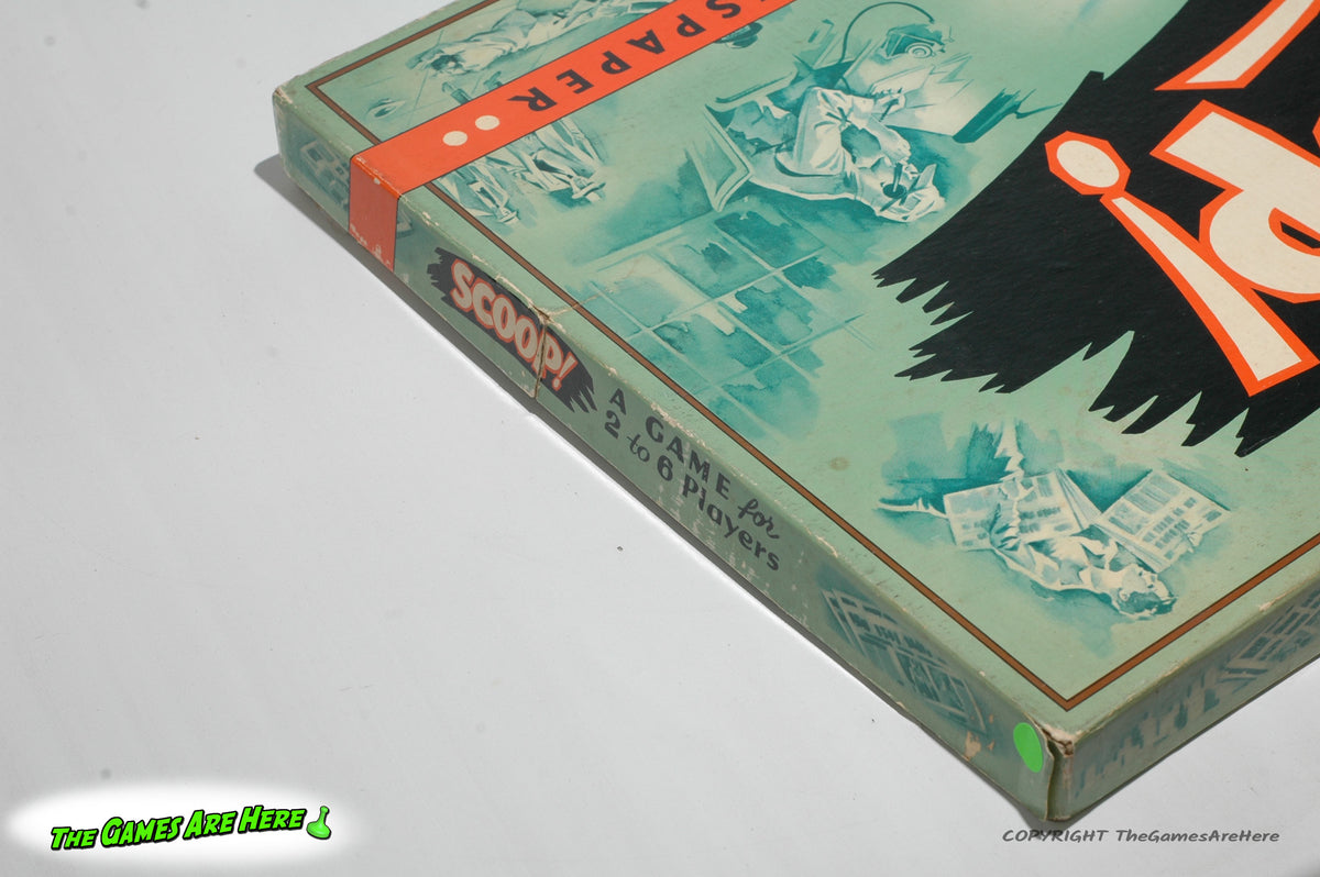 Scoop! the Newspaper Game - Parker Brothers 1956 – The Games Are Here