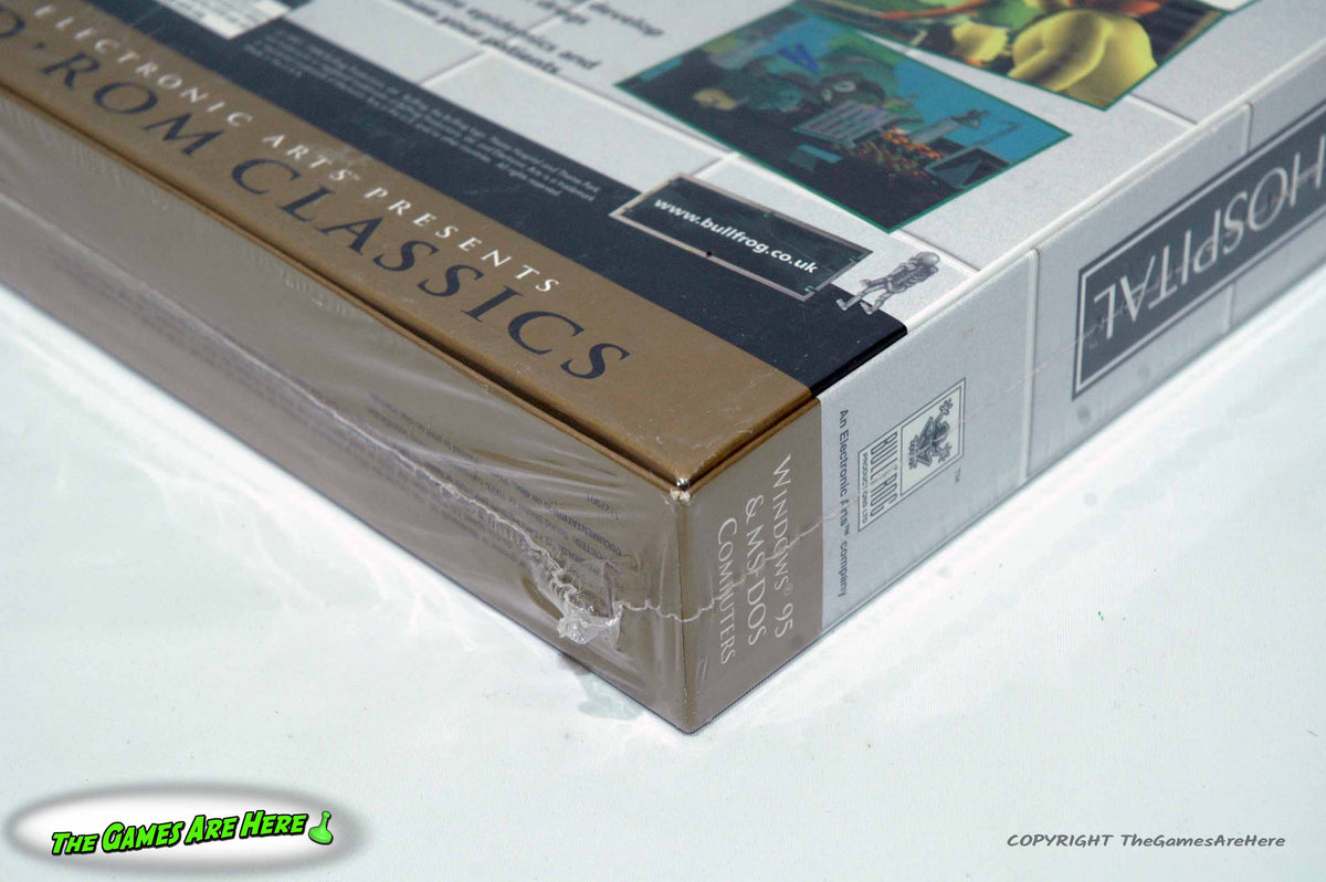 Theme Hospital CD-Rom Classics - Electronic Arts 1998 Windows 95/MS-DO ...