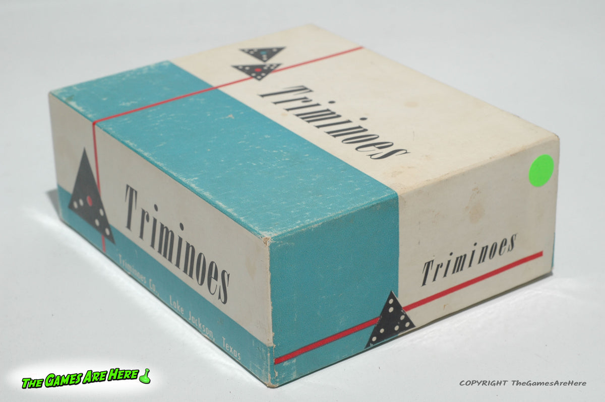 Triminoes Game - Triminoes Company 1962 – The Games Are Here