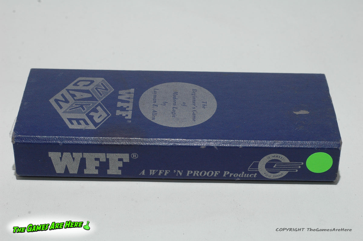WFF'N Proof WFF The Beginner's Game of Modern Logic - Layman Allen 196 ...