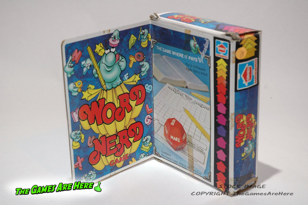 Word Nerd Game - Hasbro 1979 – The Games Are Here
