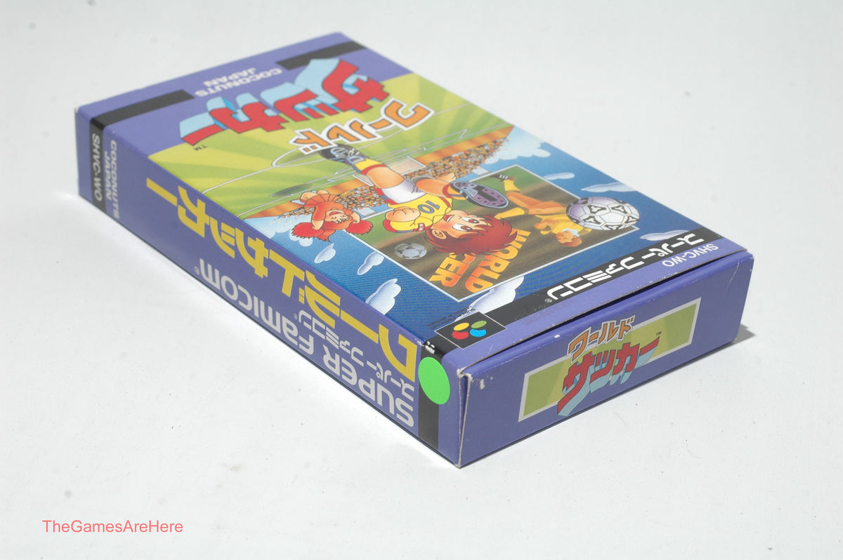 World Soccer - Coconuts Japan IMPORT Super Famicom 1993 – The Games Are ...