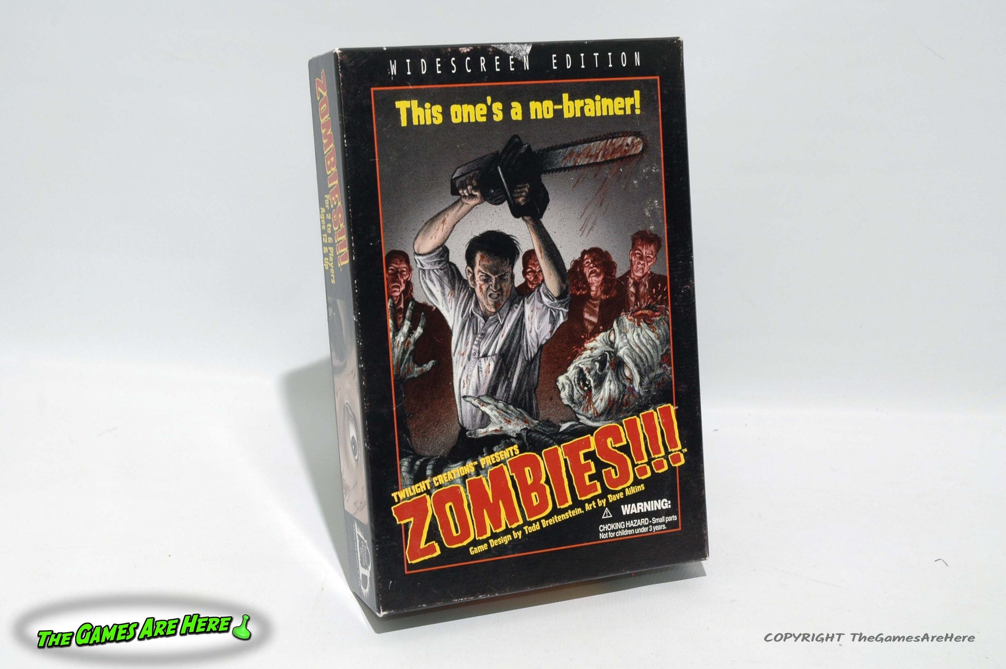 Zombies!!! Board Game Widescreen Edition - Twilight Creations 2002 ...